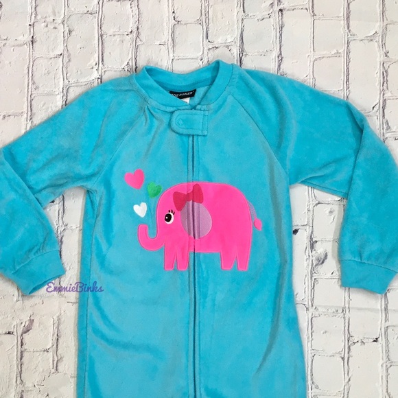 Joe Boxer | Pajamas | Nwot Joe Boxer Elephant One Piece Footed Sleeper ...